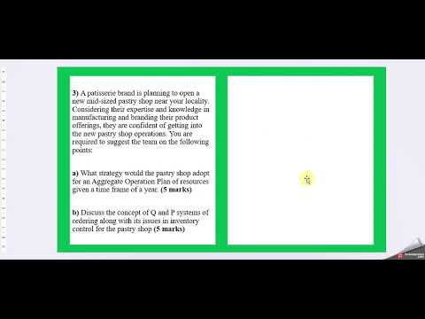 NMIMS -June 2023 Assignment-Operations Management : SEM2 - YouTube