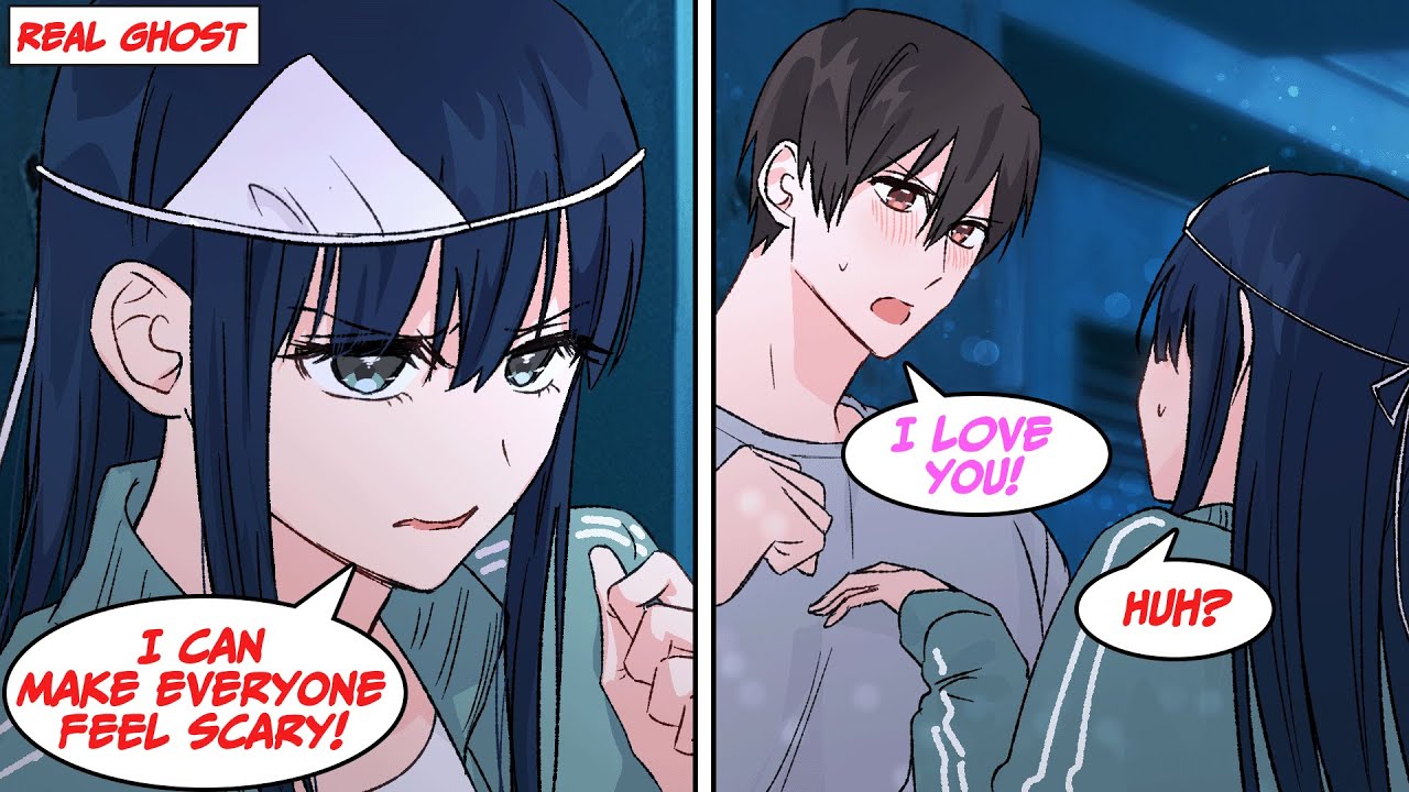 [Manga dub]The girl ghost who scared me was actually very cute so I ...