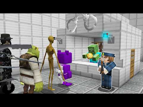 CEZAEVİ MAHKUMLARINA HAPİSTEN KAÇMALARINA YARDIM ETTİM - Minecraft