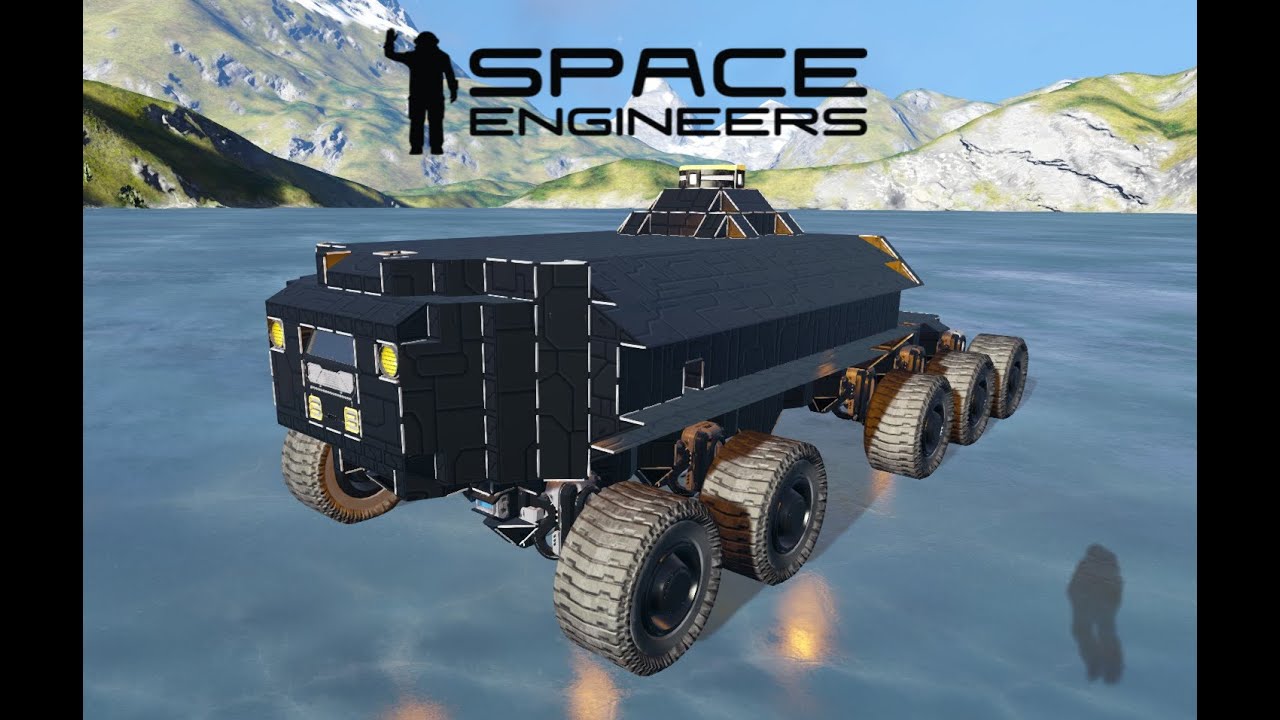 Space Engineers Contact Building a better Combat Rover - YouTube