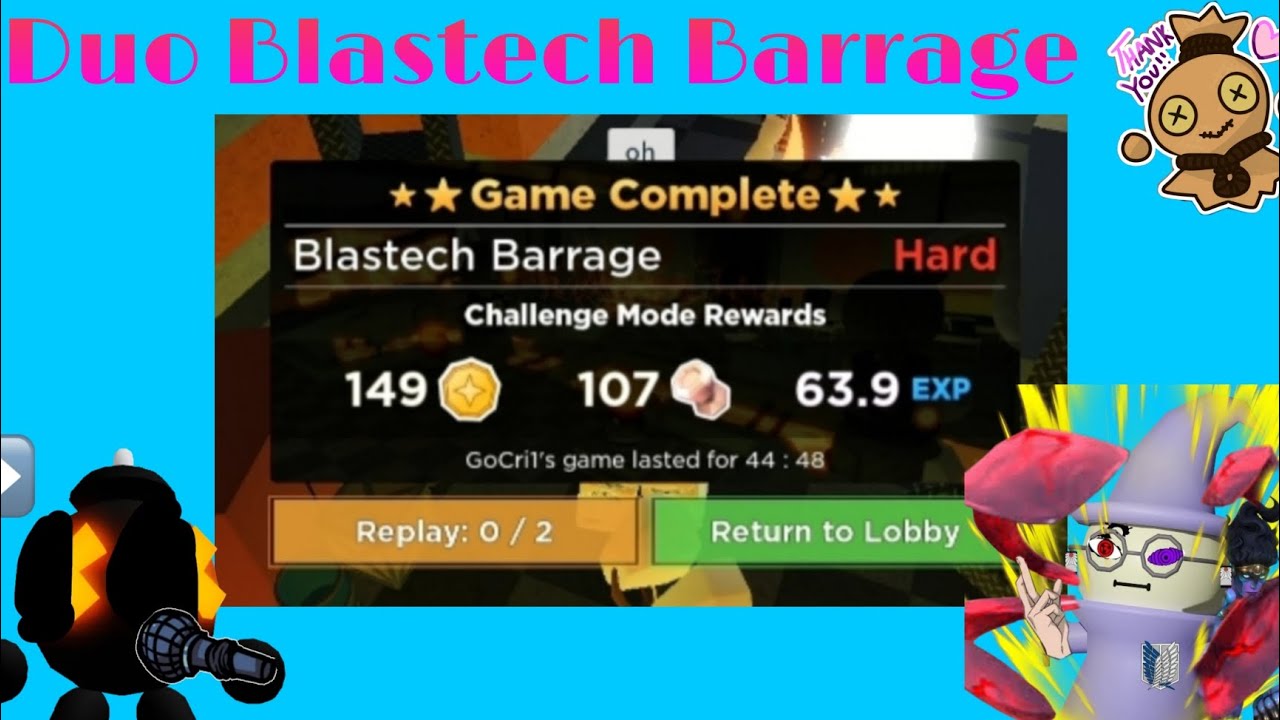 Duo Blastech Barrage (Hard Mode) | Tower Heroes - YouTube