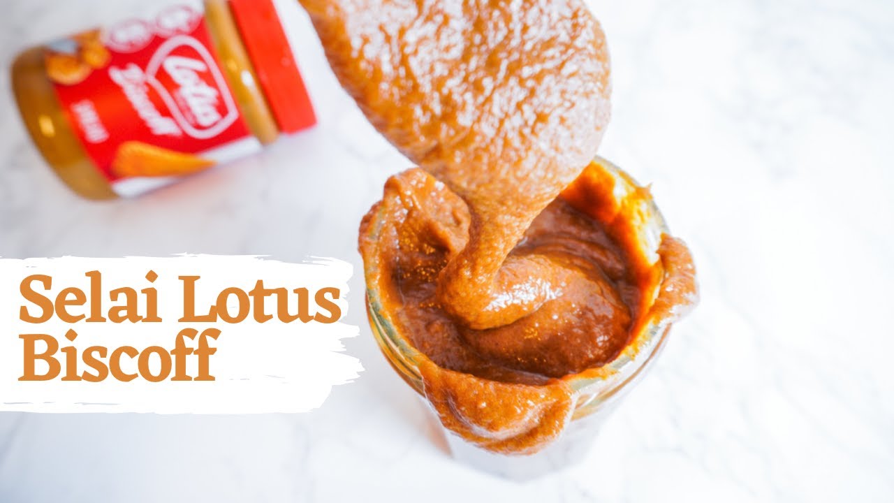 COOKING ASMR | MEMBUAT SELAI LOTUS BISCOFF | Lotus Biscoff Spread ...