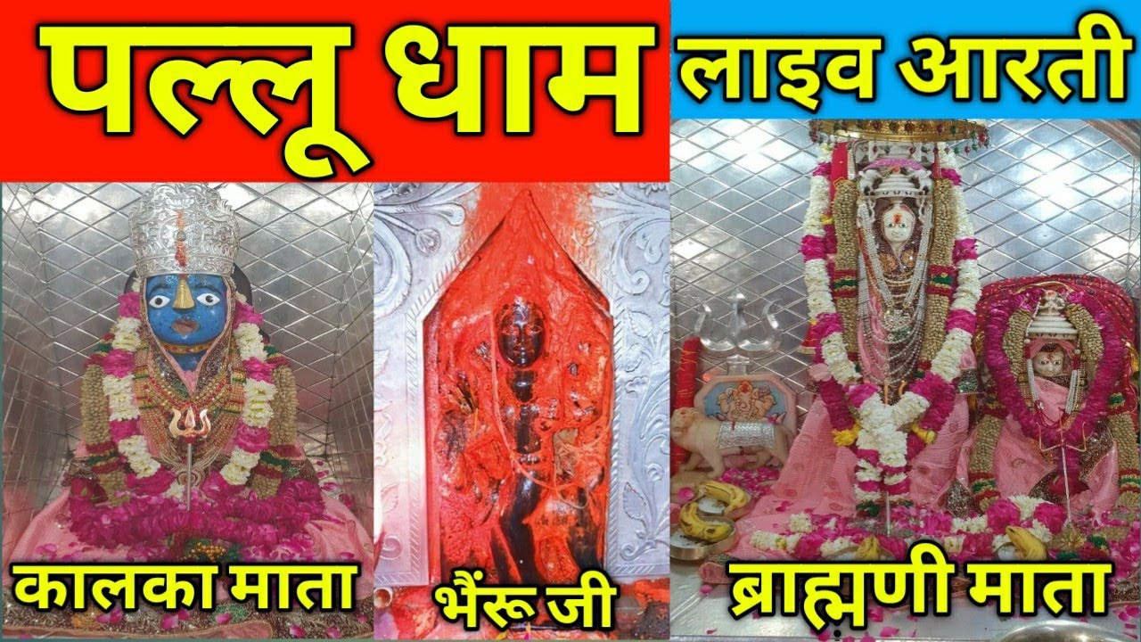 पल्लूधाम लाइव आरती, पल्लू माता आरती Palludham Live Aarti, Brahamani ...