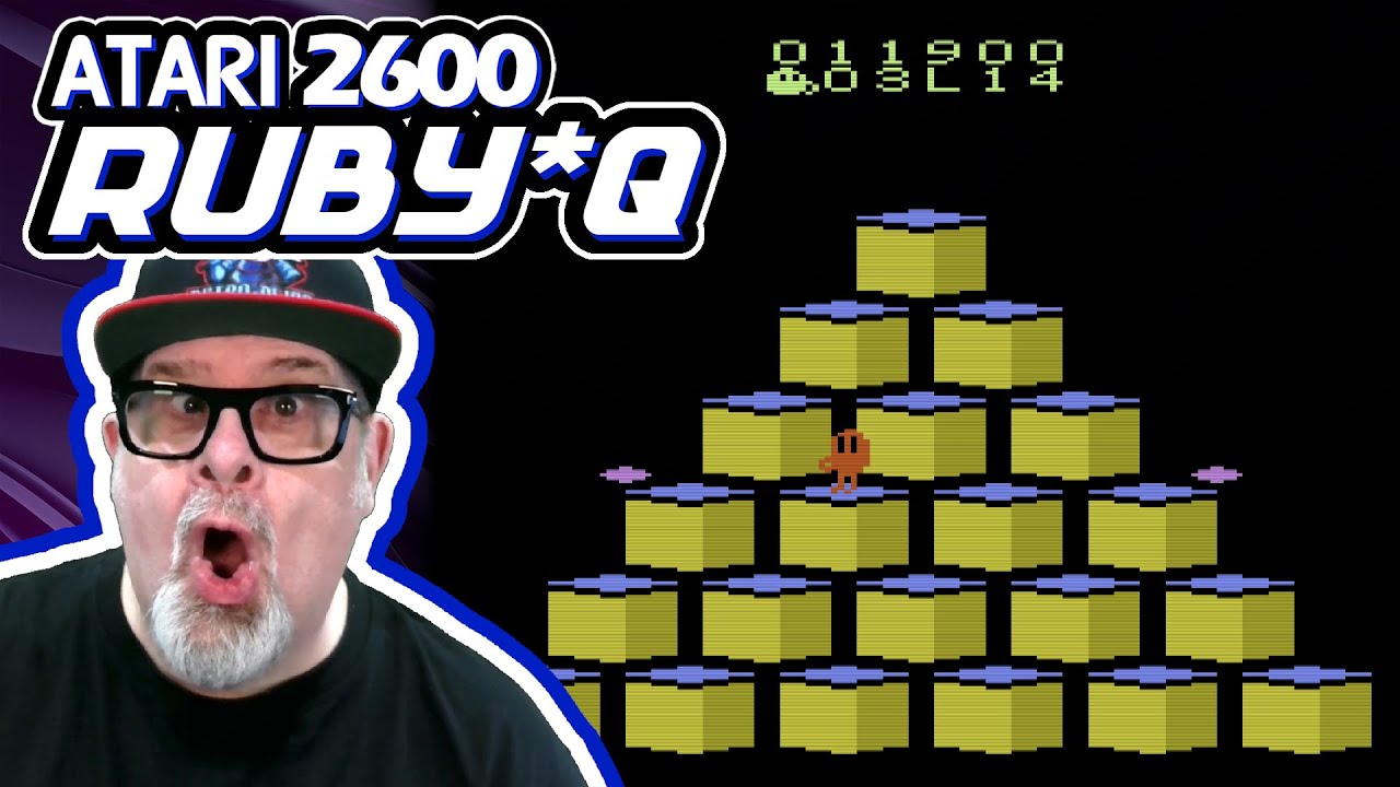 Unleashing RUBY*Q: Enhanced Q*Bert for the Atari 2600! - YouTube