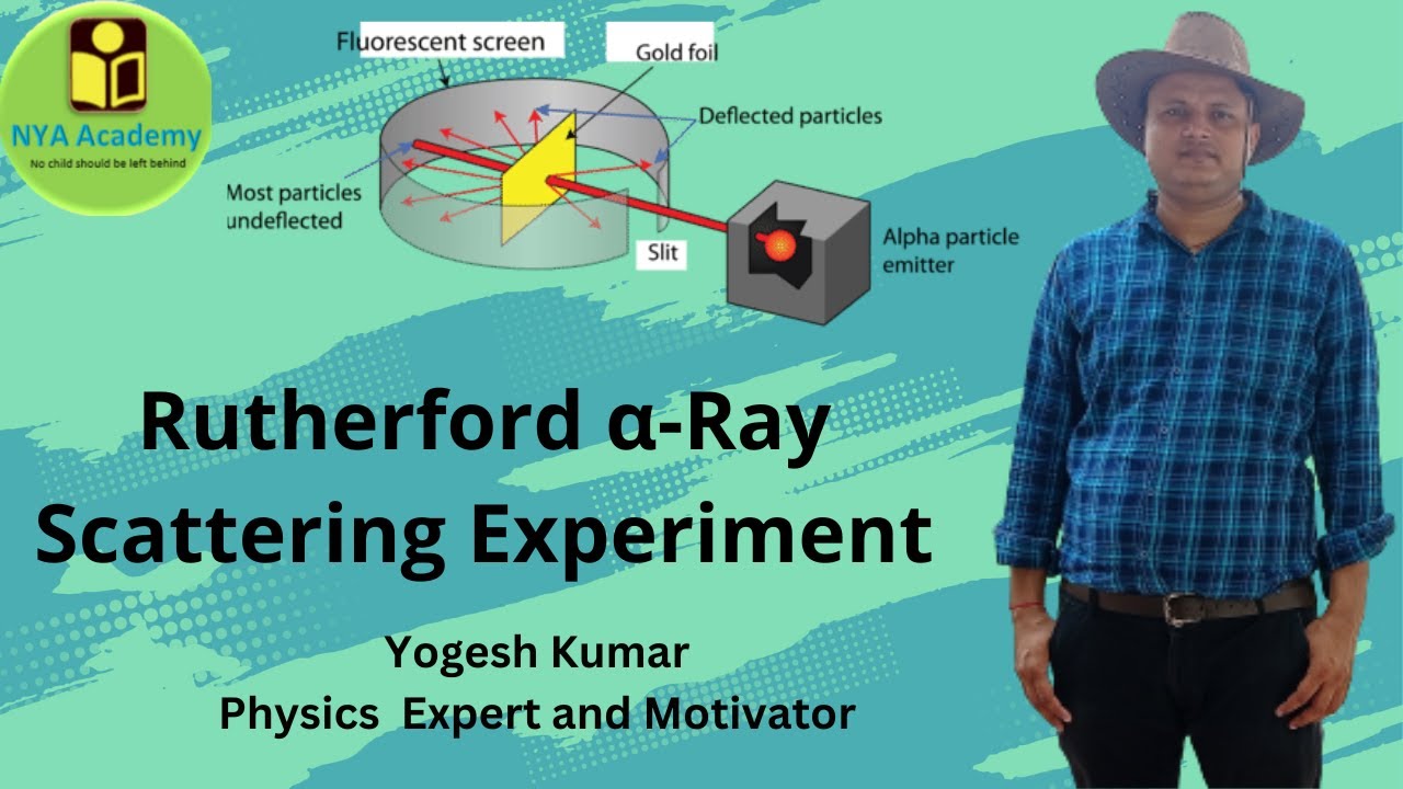 Rutherford α-ray Scattering Experiment I Geiger and Marsden Exp I NYA Academy I Yogesh kumar ...