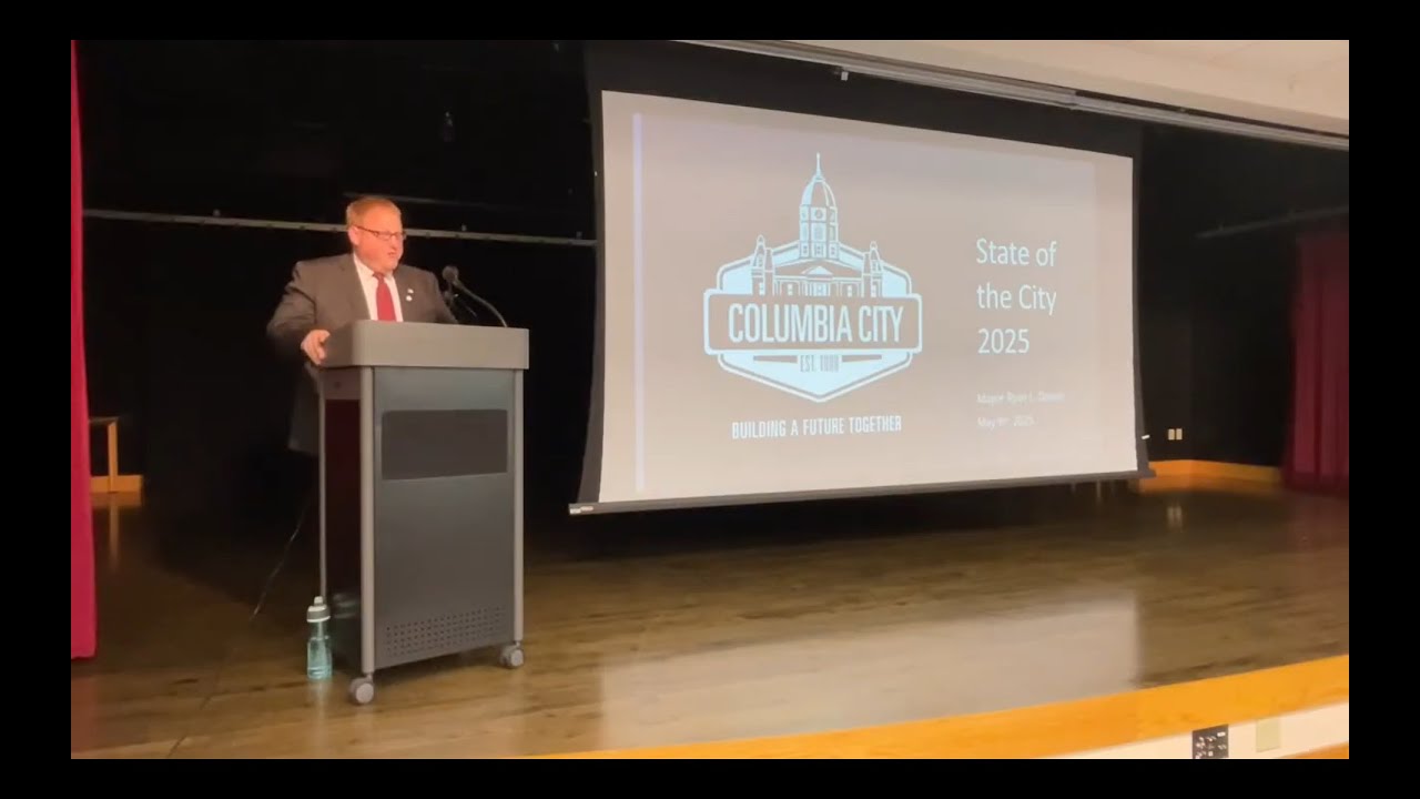 Columbia City, Indiana State of the City 2025 - YouTube