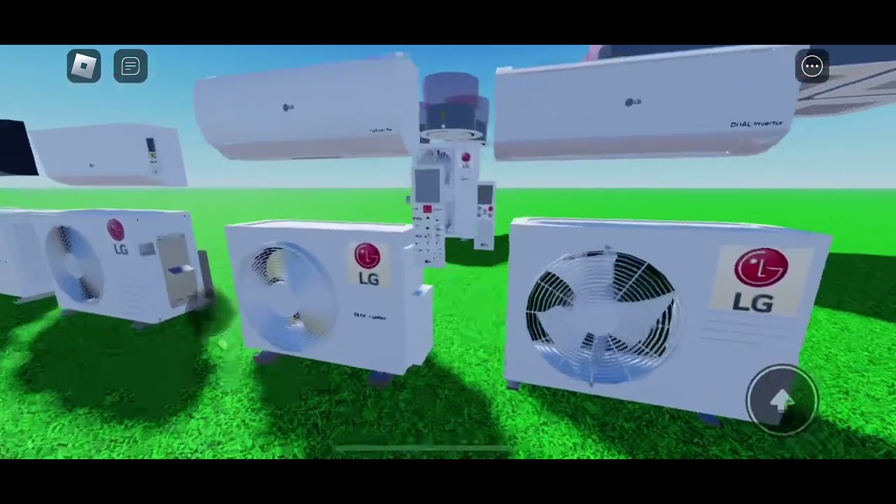 Daikin,Panasonic,LG,BGH,and one anvil air conditioners in roblox - YouTube