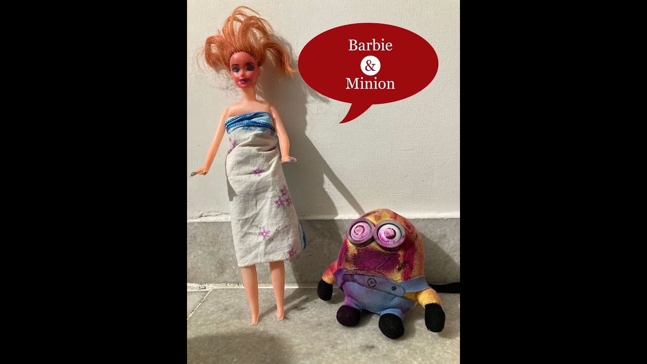 Barbie and minion - YouTube