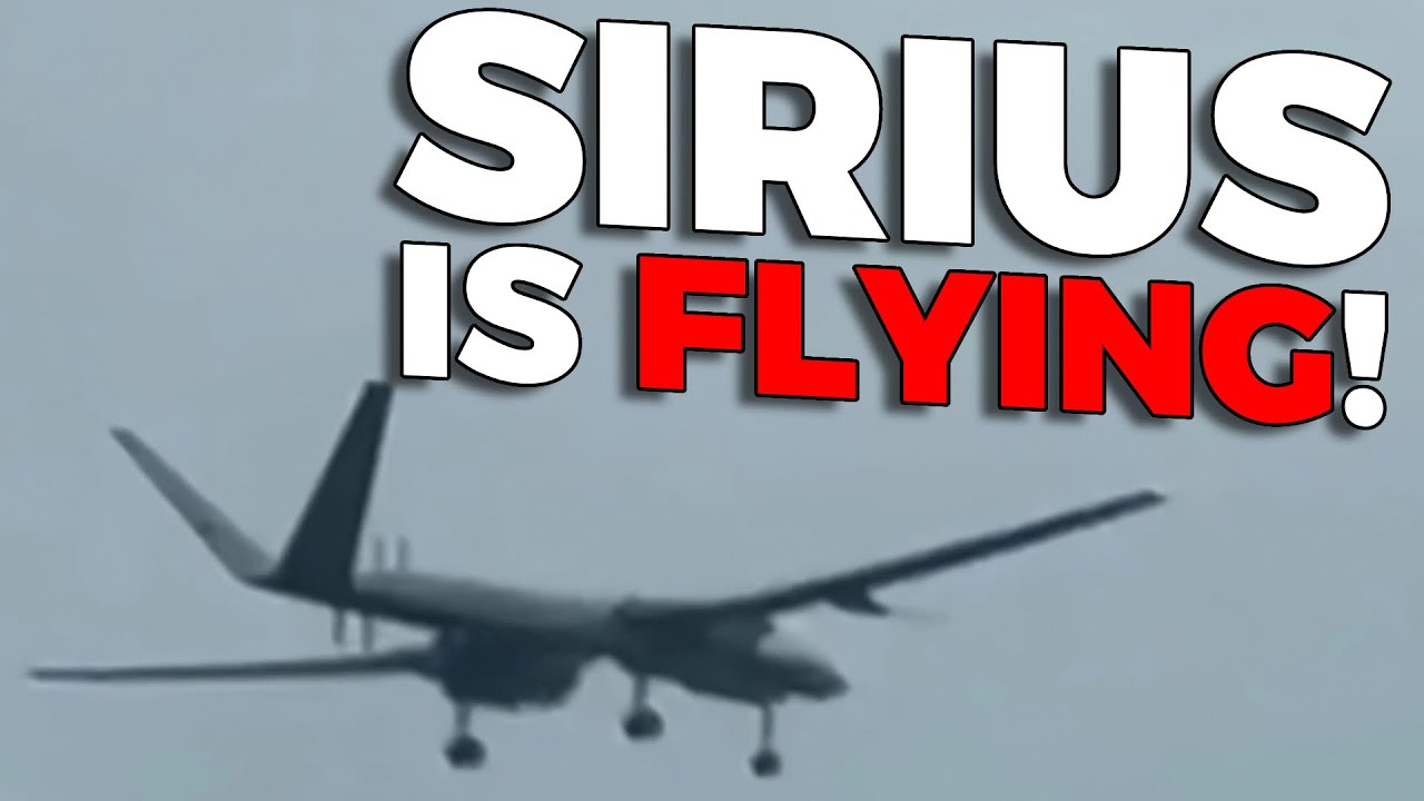 Russia has officially confirmed the first flight of the Sirius drone ...
