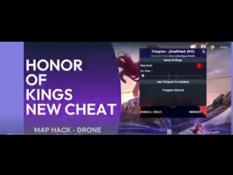 Honor Of Kings New Hack VIP - Antiban %100, Map Hack & Drone View - YouTube