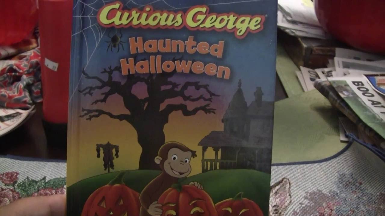 Tim Reads"CURIOUS GEORGE HAUNTED HALLOWEEN" By Joe Fallon - YouTube