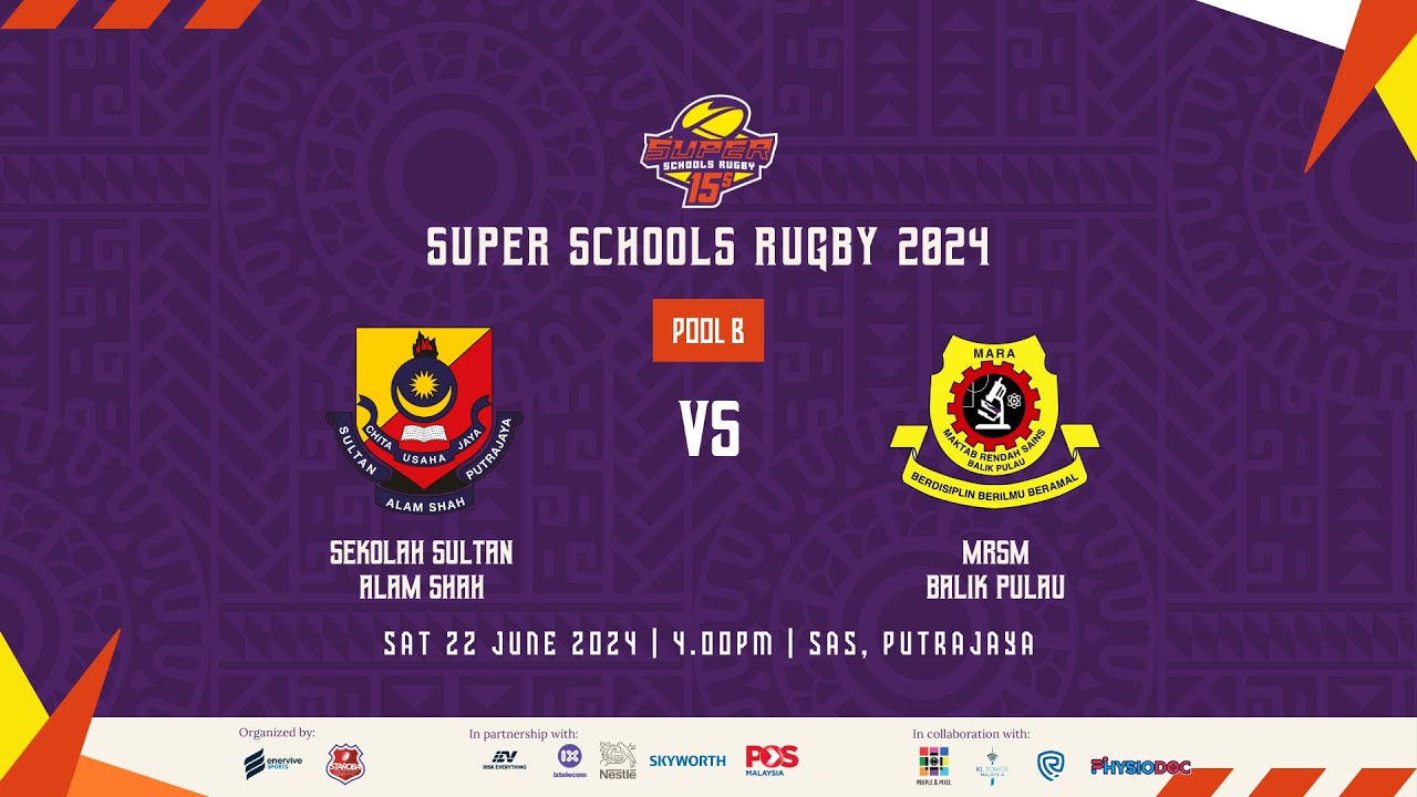 Sekolah Sultan Alam Shah (SAS) vs MRSM Balik Pulau (MRSMBP) | 15 - 17 # ...