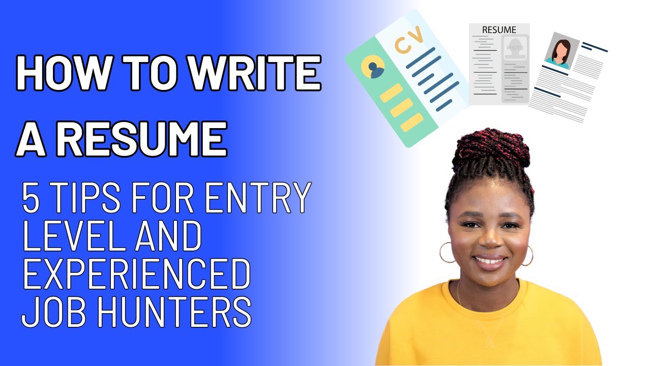 How to write a resume (CV) for BEGINNERS and EXPERTS - YouTube