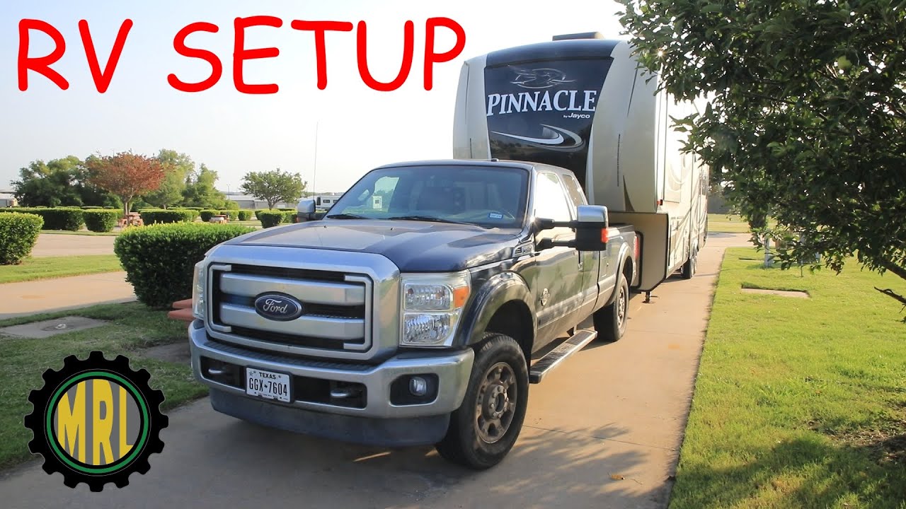 Watch me set up my RV - YouTube