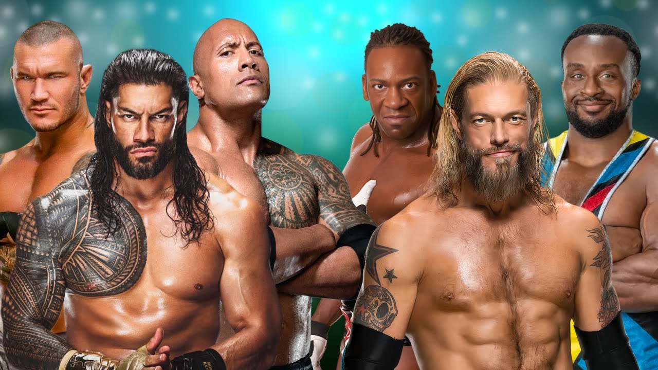 Team RRR vs Team Edge Ft Rock Randy Orton Booker T & Big E WWE 2K23 WPL ...