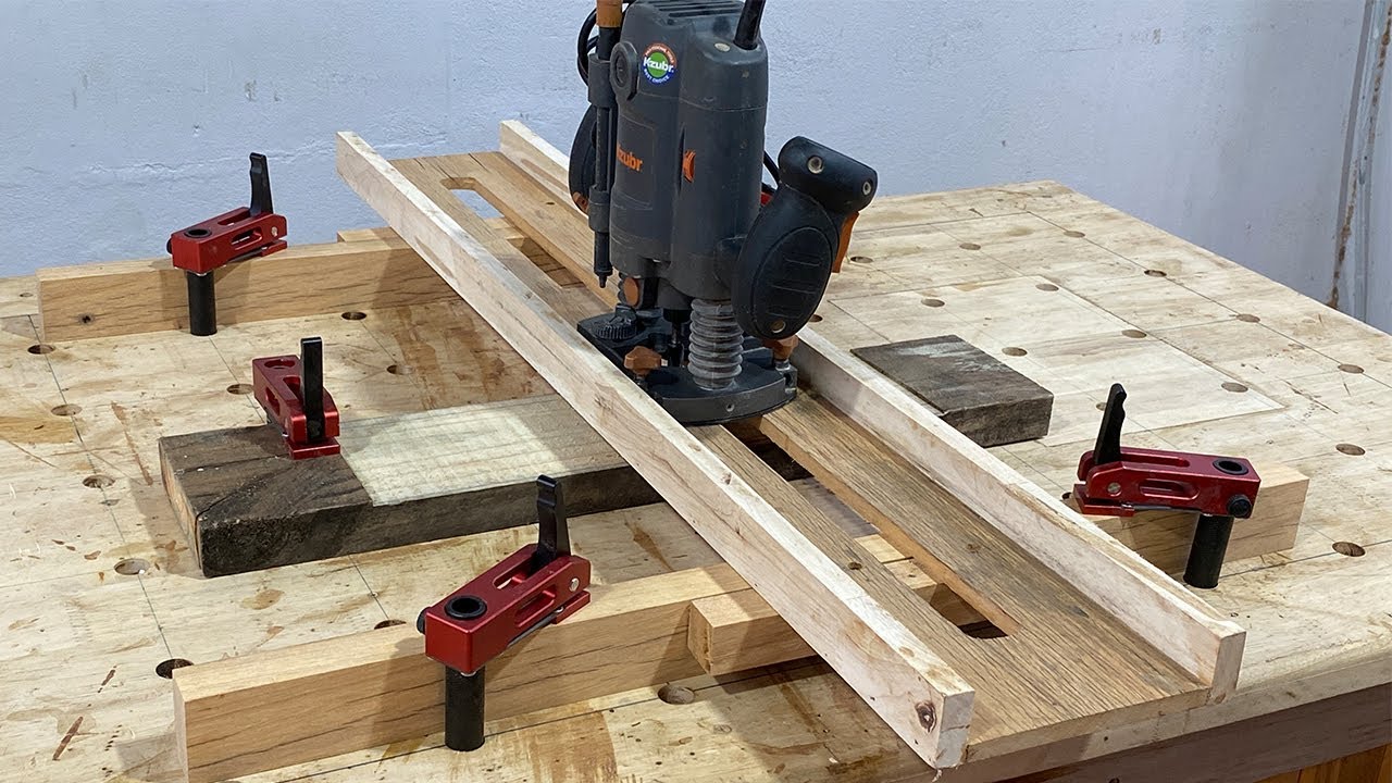 DIY Create Wooden Flatten Cutting Project - Amazing Flatten Router Tool ...
