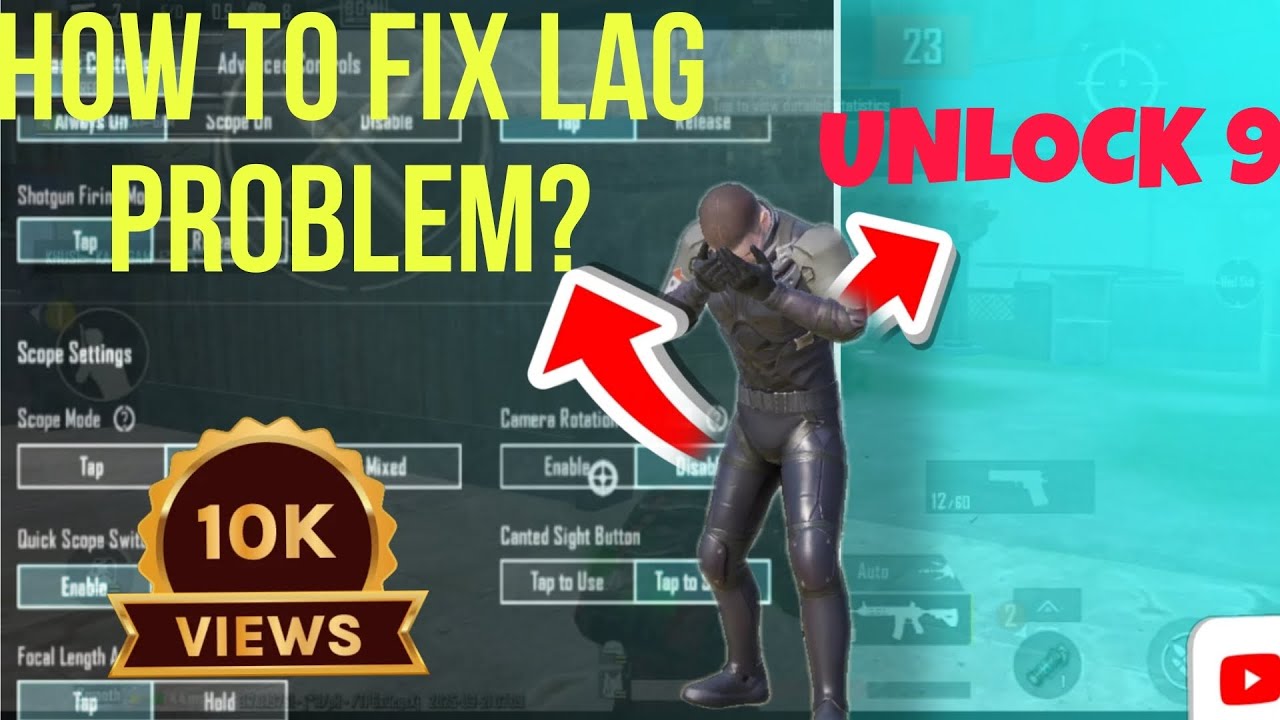 How to fix lag and fps problem ll VERY Easy Method ️‍🔥ll First Video in ...