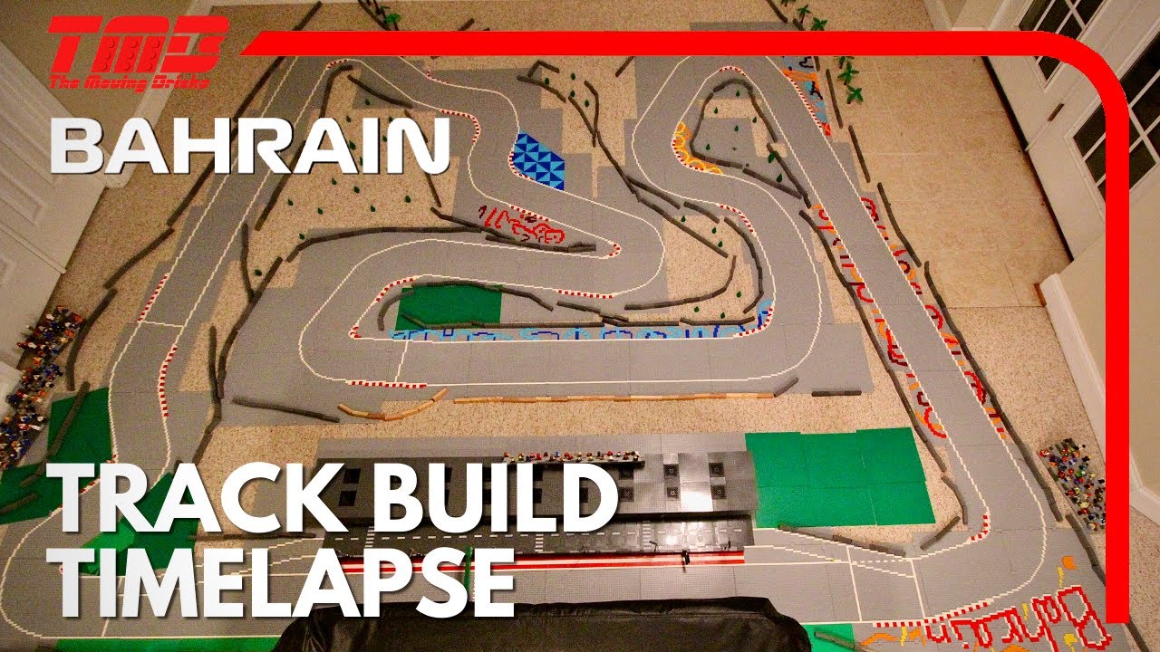 I Built the Bahrain International Circuit out of Lego! - YouTube