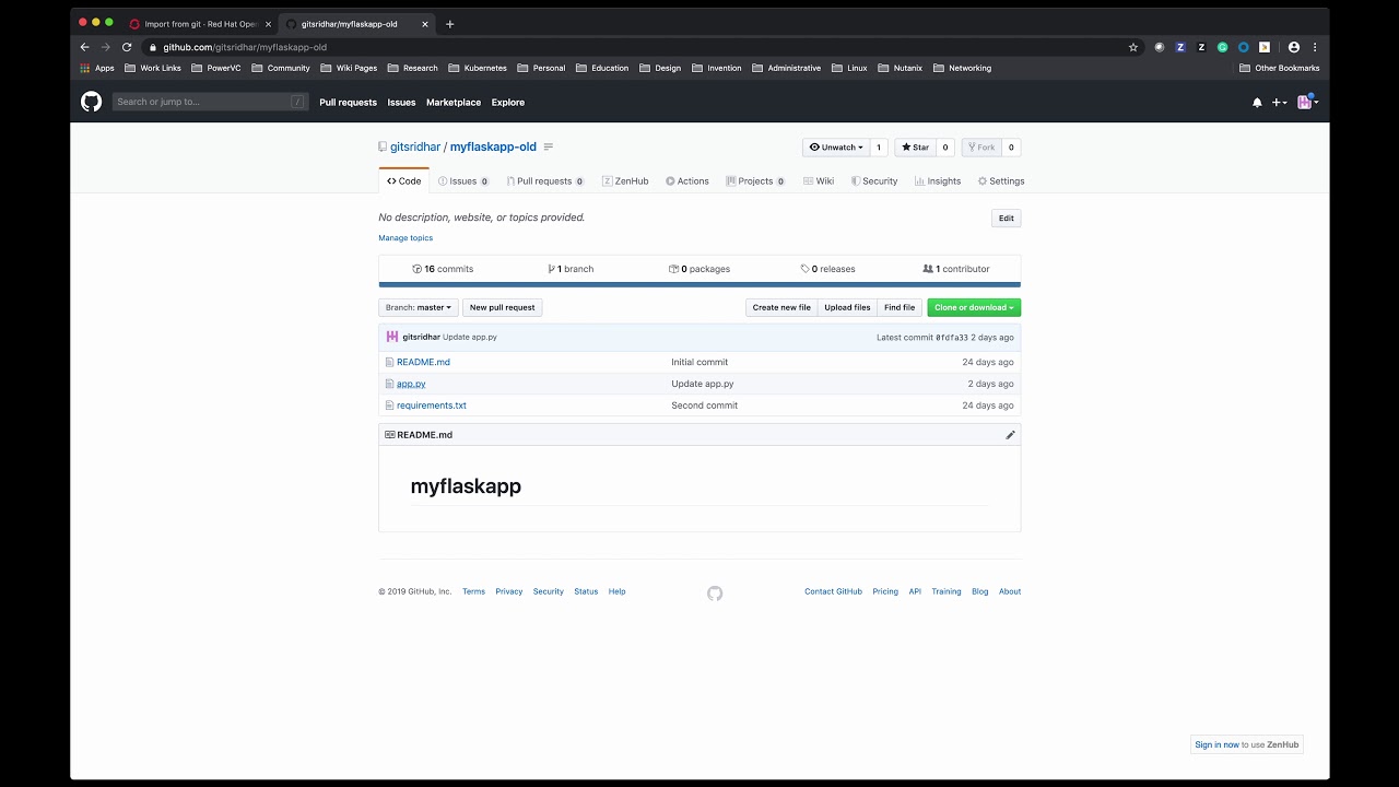 Openshift Web Application Youtube