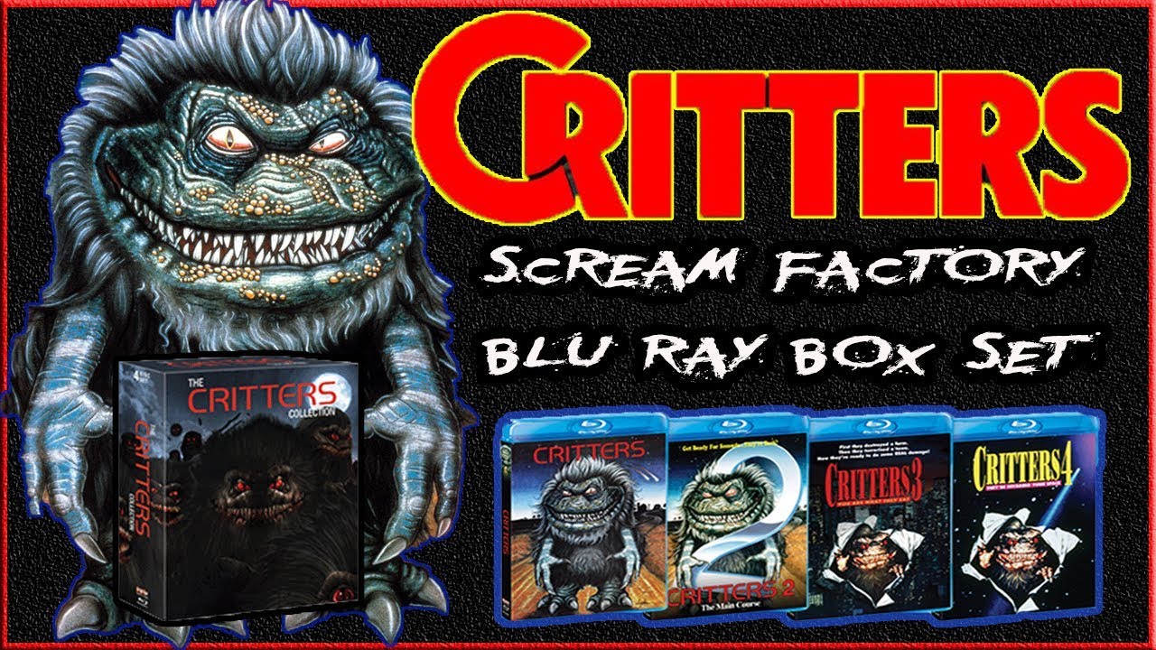 CRITTERS Scream Factory Blu Ray Box set Review - YouTube