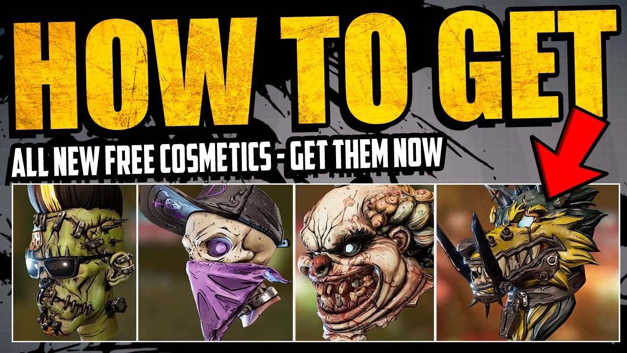 Borderlands 3: GET THESE NOW - 4 NEW INSANE HELMETS - SPOOKY SURPRISE ...