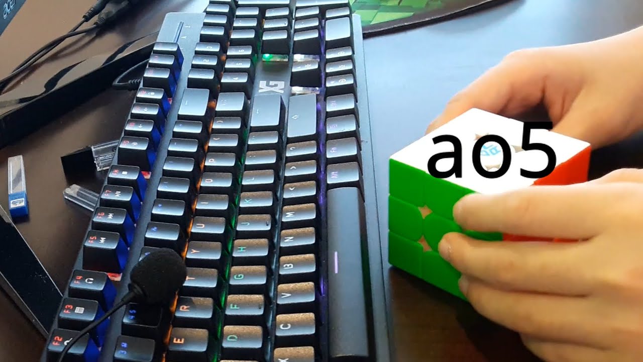3x3 Ao5 video with unique camera view - YouTube