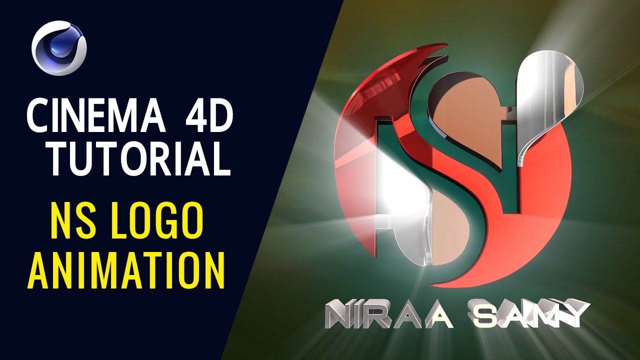 NS Logo Animation - Cinema 4D Tutorial - YouTube