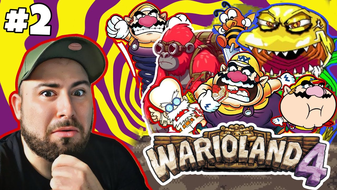 WARIOLAND 4 #2 🌵🔥 Enfrentando a Cractus, la planta zombi 🧟‍♂️ ...