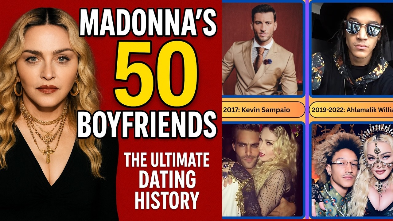 Madonna’s 50 Boyfriends: The Ultimate Dating History - YouTube