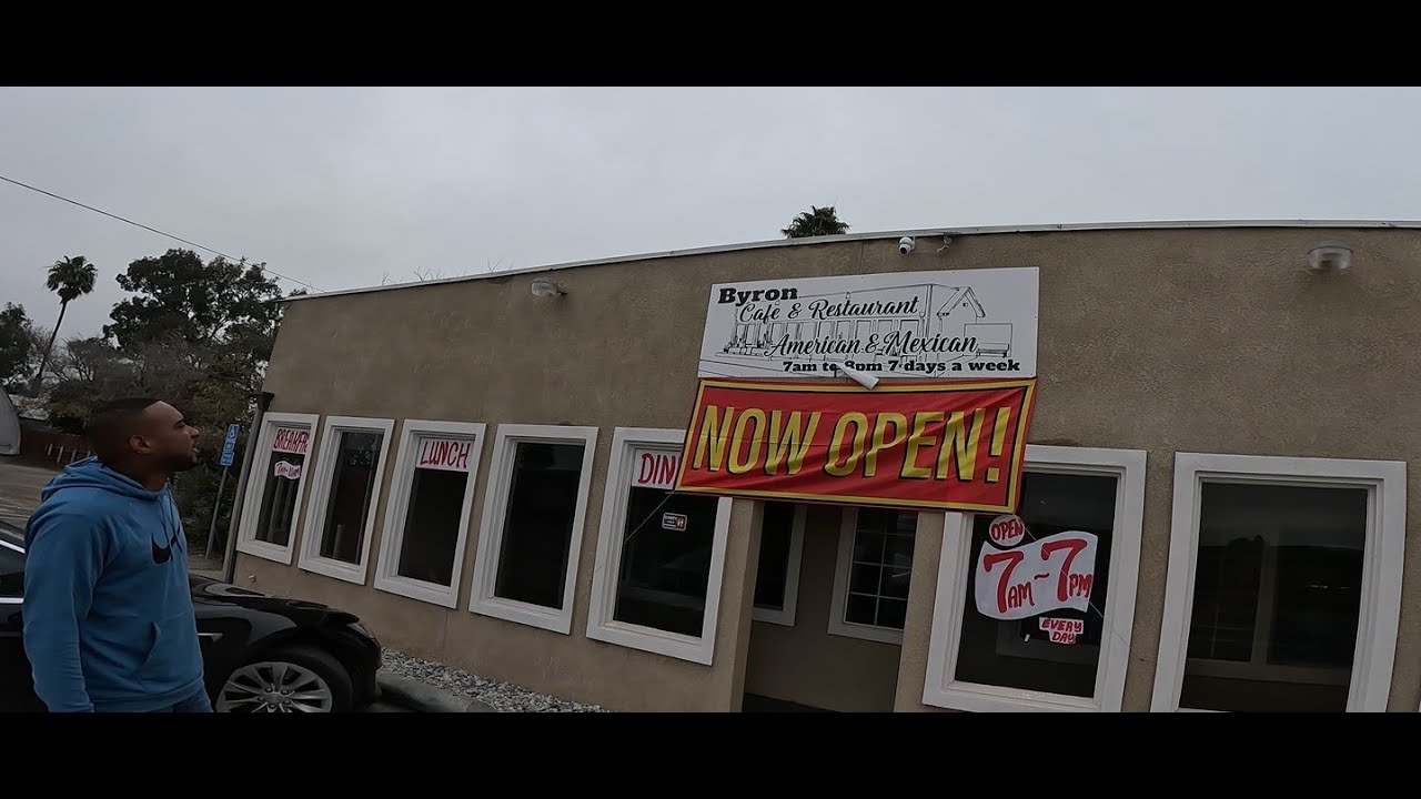 Byron Cafe and Restaurant in Byron CA with Bro New Restaurant Just ...