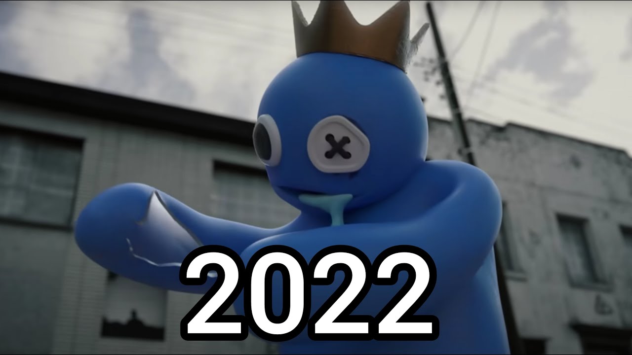 Evolution of Blue Rainbow Friends - YouTube