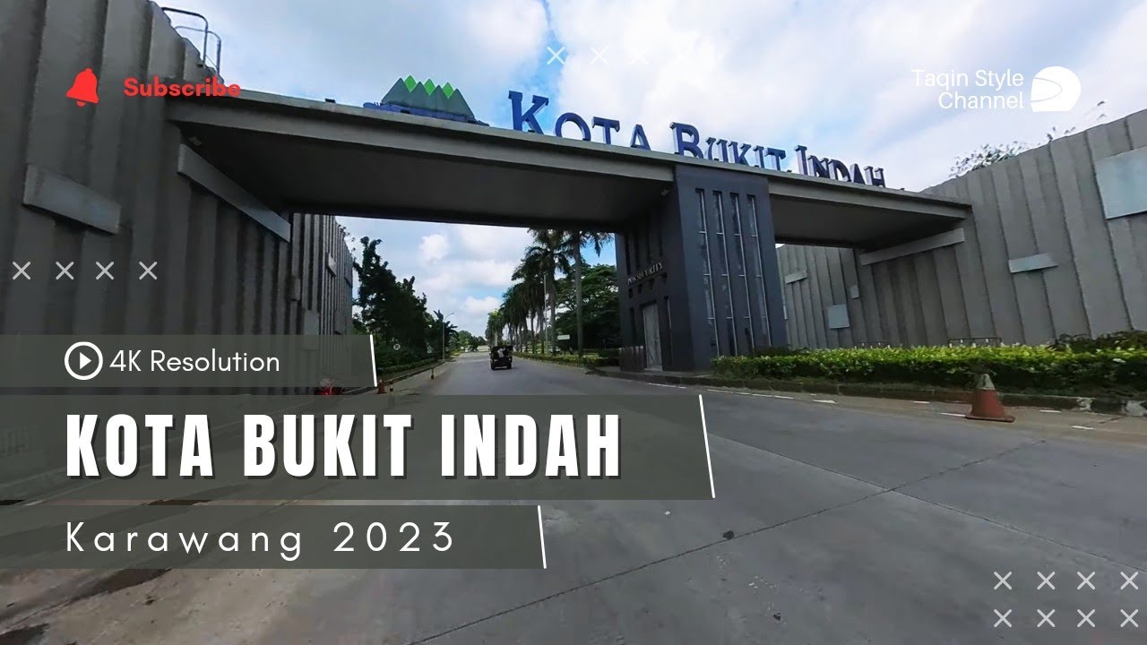 Karawang 4K - Kota Bukit Indah Industrial City | Indonesia - YouTube