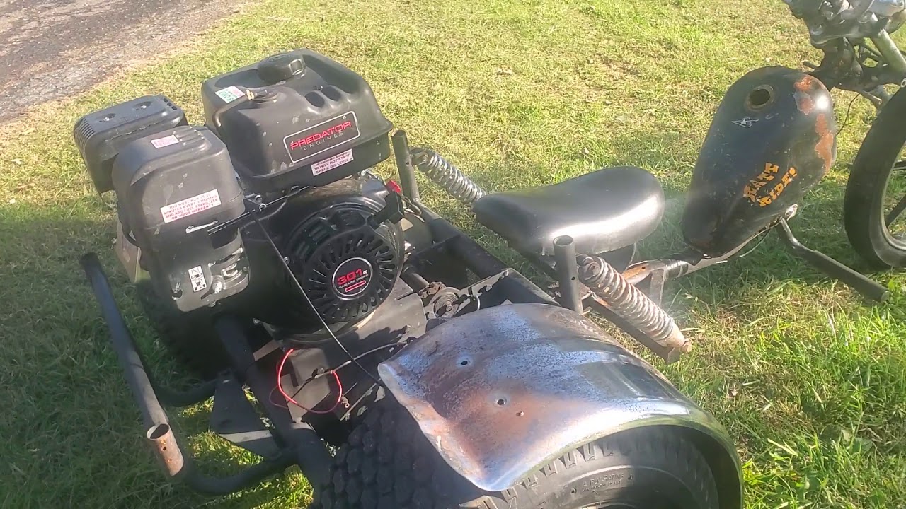 Carl Heald Super Trike Rat Bike - YouTube