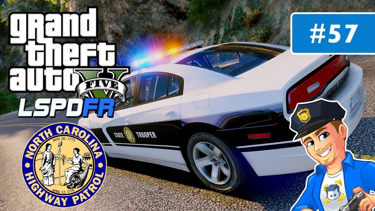 GTA 5 LSPDFR North Carolina State Troopers | Day 57 | GTA 5 Police Mod ...