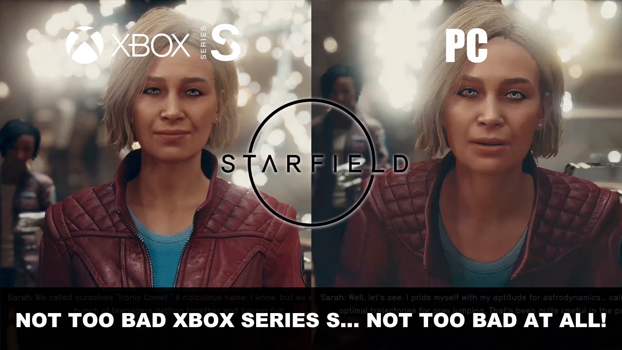 Starfield Xbox Series S vs PC Performance Comparison | Punchi Man ...