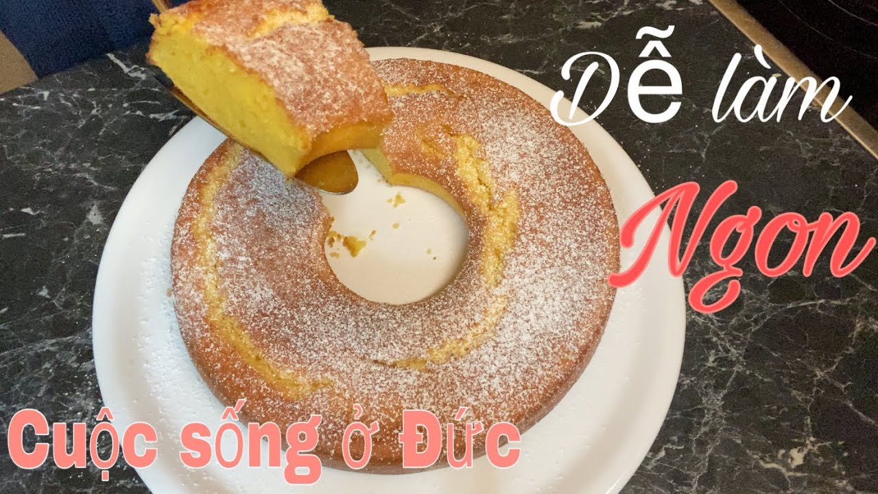 Món bánh ba cha con thích | làm bánh bông lan | gia đình Việt Đức ...