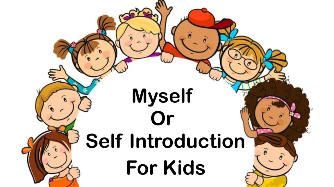 Learn About Myself | Self Introduction in English For Kids | Preschool ...