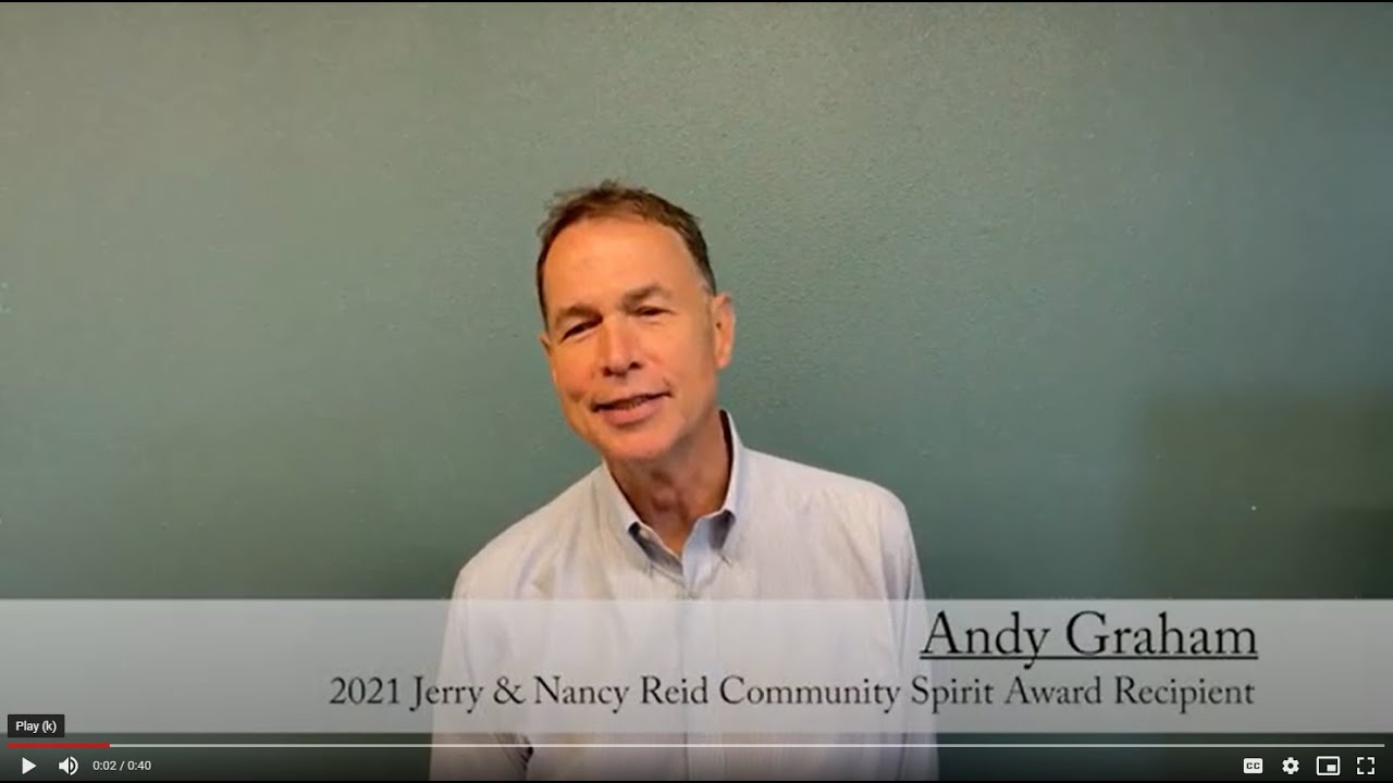Andy Graham Award 2021 - YouTube
