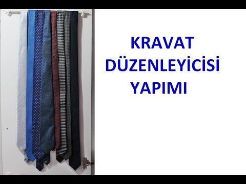 Gardırop Düzenleme | Ev Düzenleme | Kravat Düzenleme Tekniği | Kendin Yap