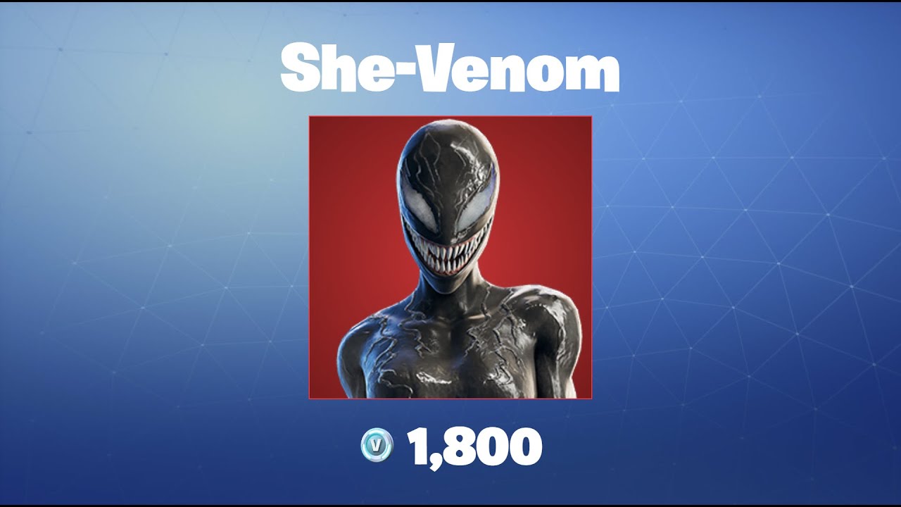 She-Venom | Fortnite Outfit/Skin - YouTube