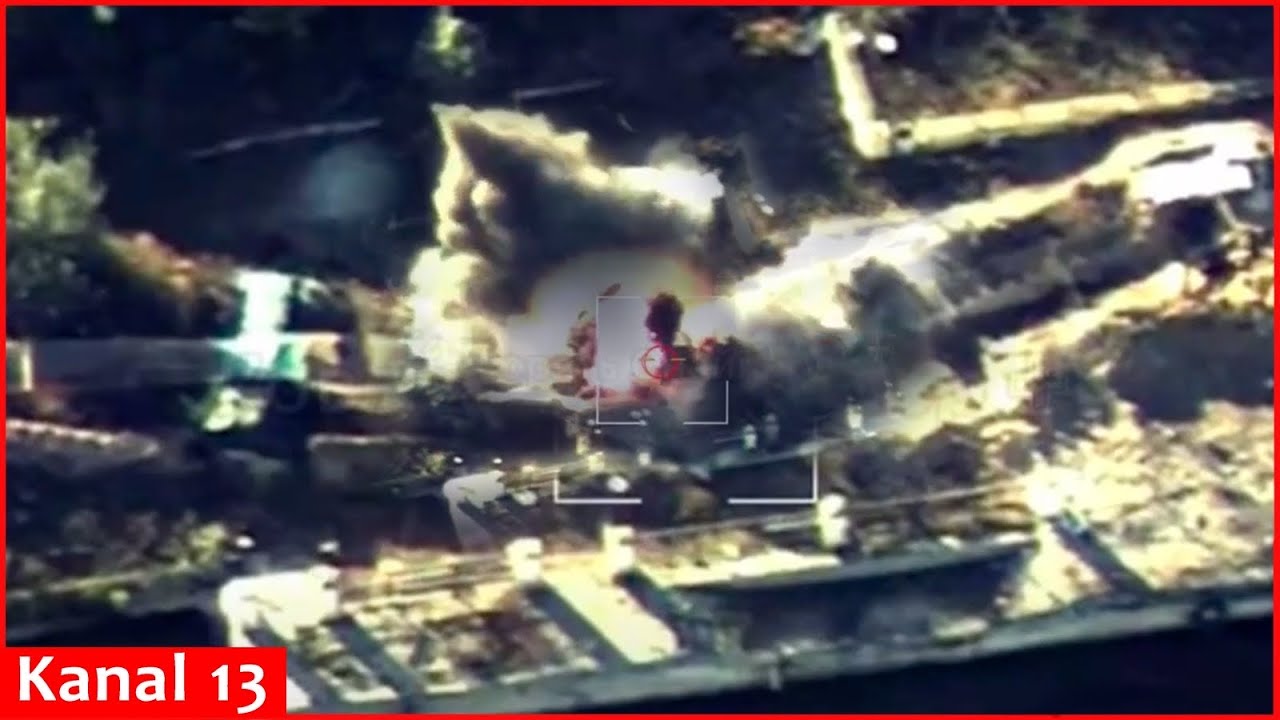 Ukraine struck Russian invaders with US-made laser guided M712 ...