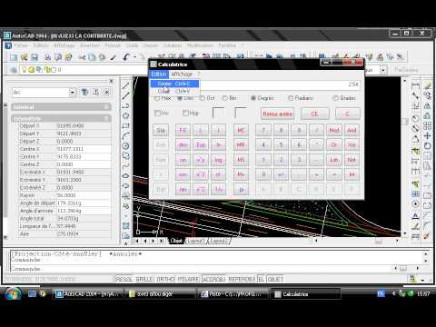 Conception Carrefour et échangeur avec Autocad et piste 09 - YouTube