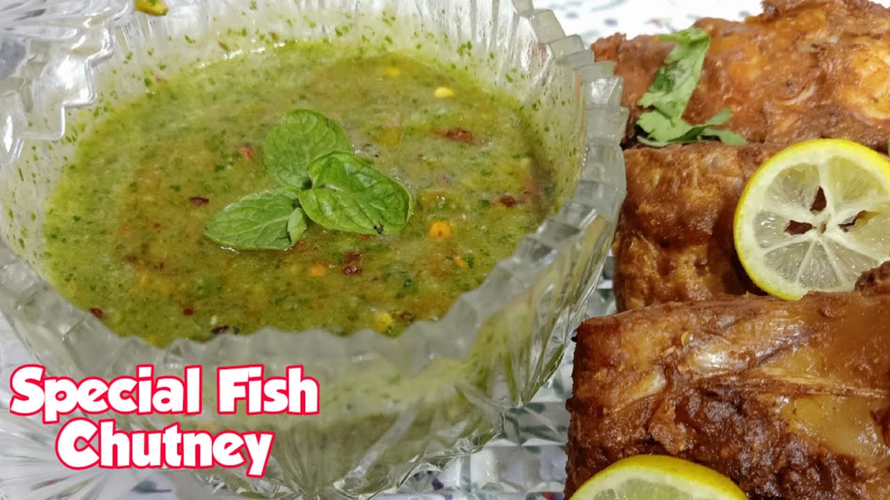 Khatti Meethi Chutney for Fried Fish Dhaba Style / Fish Fry Chutney ...