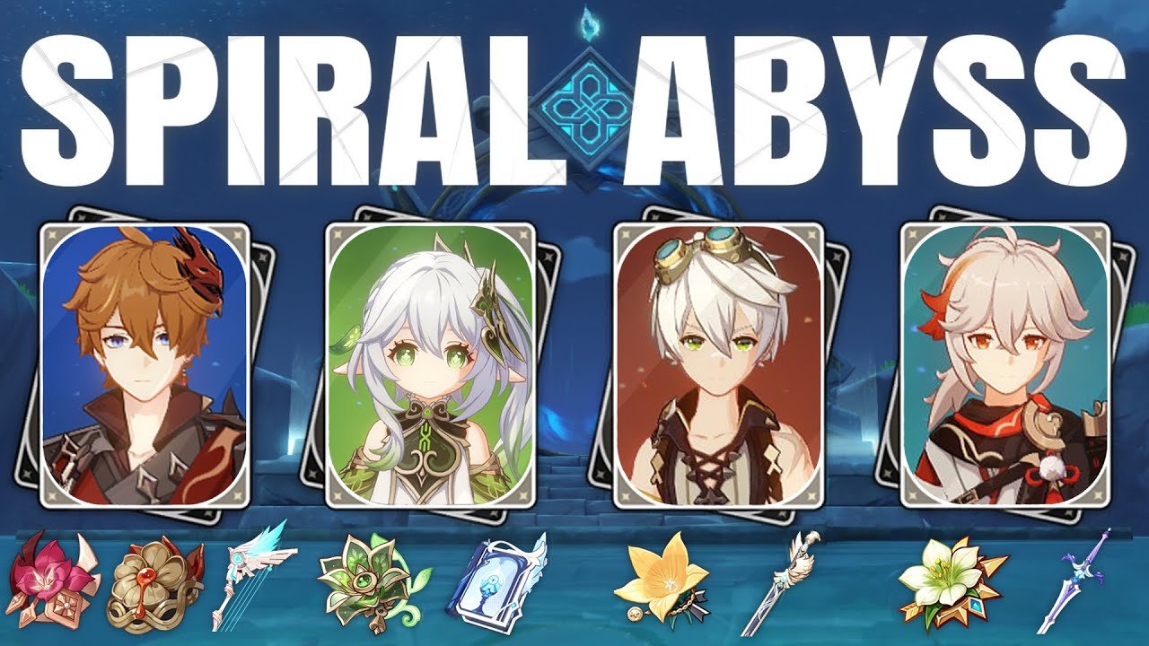 Burgeon Erasure | Abyss 12-2-1 | Tartaglia Nahida Bennett Kazuha ...