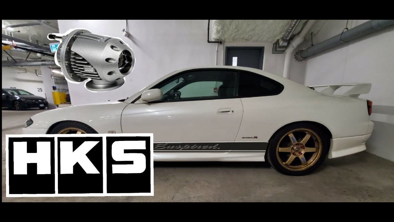 S15/200sx HKS BOV Install!! - YouTube