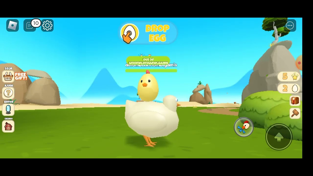 jogando o jogo chicken life - YouTube