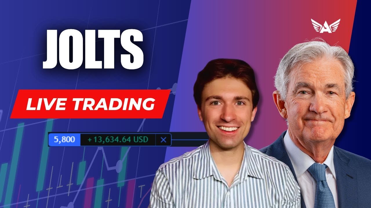 Live Trading JOLTS Job Openings | GOLD, USD, SPX500 & More! - YouTube