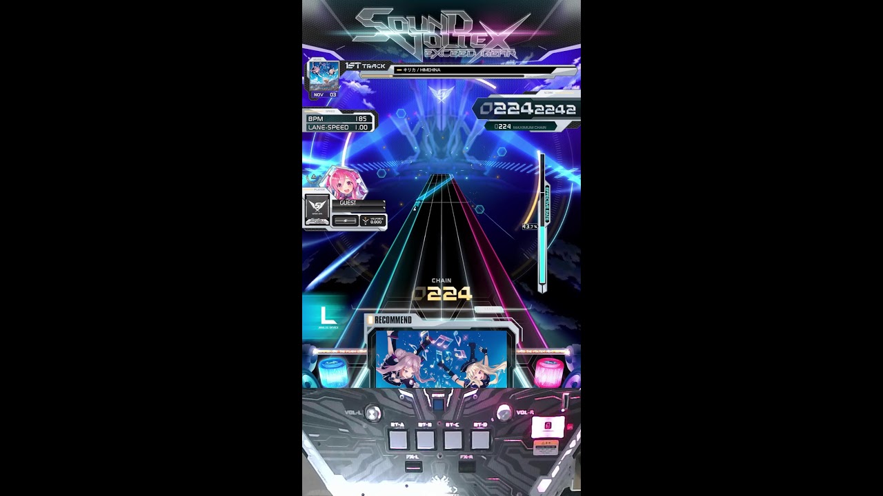 [SDVX] [VM - No.1] KR LIVE 싸이뮤직 게임월드(CYGameworld) SOUND VOLTEX EXCEED GEAR 실시간 방송 - YouTube