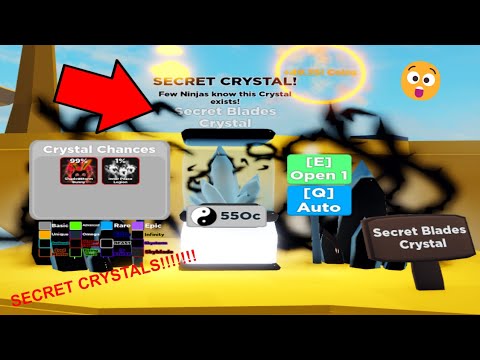 Secret Crystal in Ninja Legends!!!! (Roblox) - YouTube
