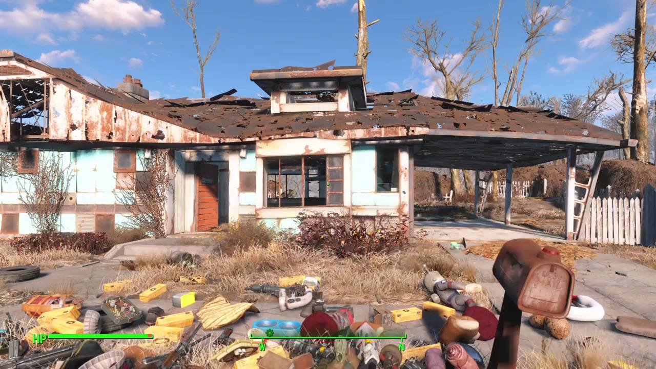 Fallout 4 Empty Inventory - YouTube